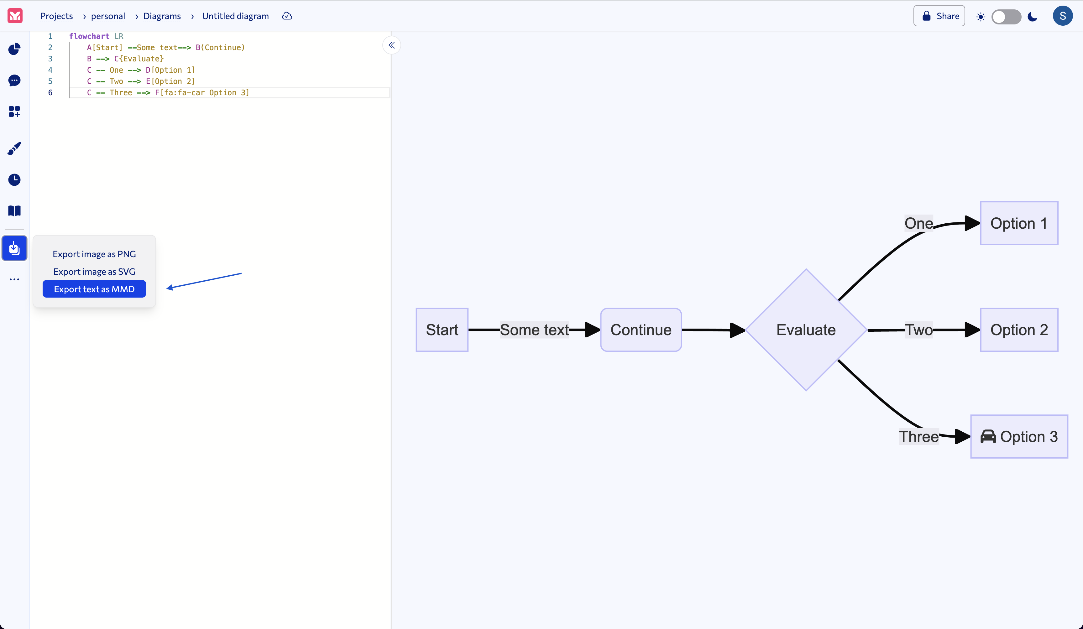 Mermaid Chart - Create complex, visual diagrams with text. A smarter way of creating diagrams.
