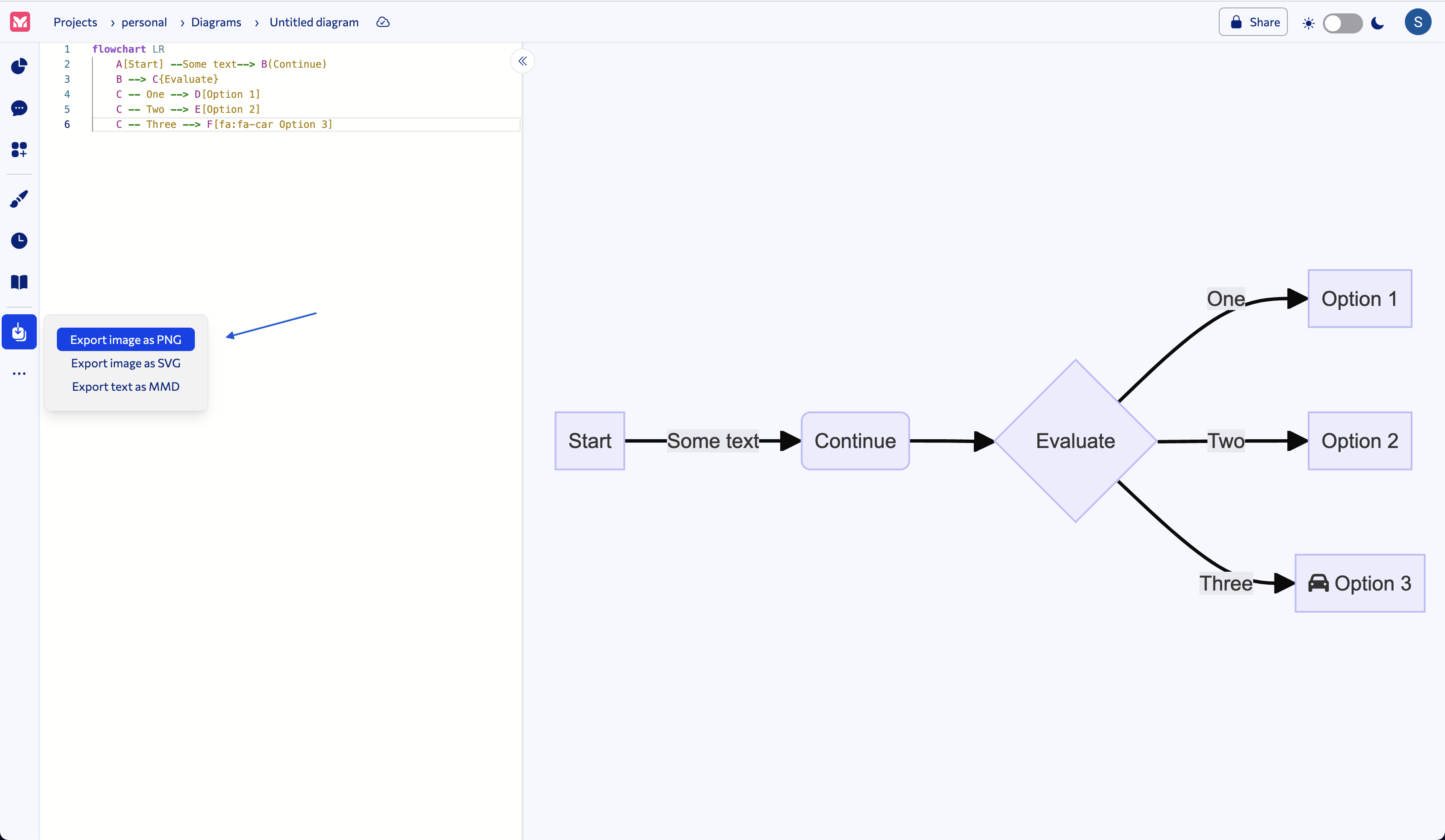 Mermaid Chart - Create complex, visual diagrams with text. A smarter ... Mermaid Chart - Create complex, visual diagrams with text. A smarter ...