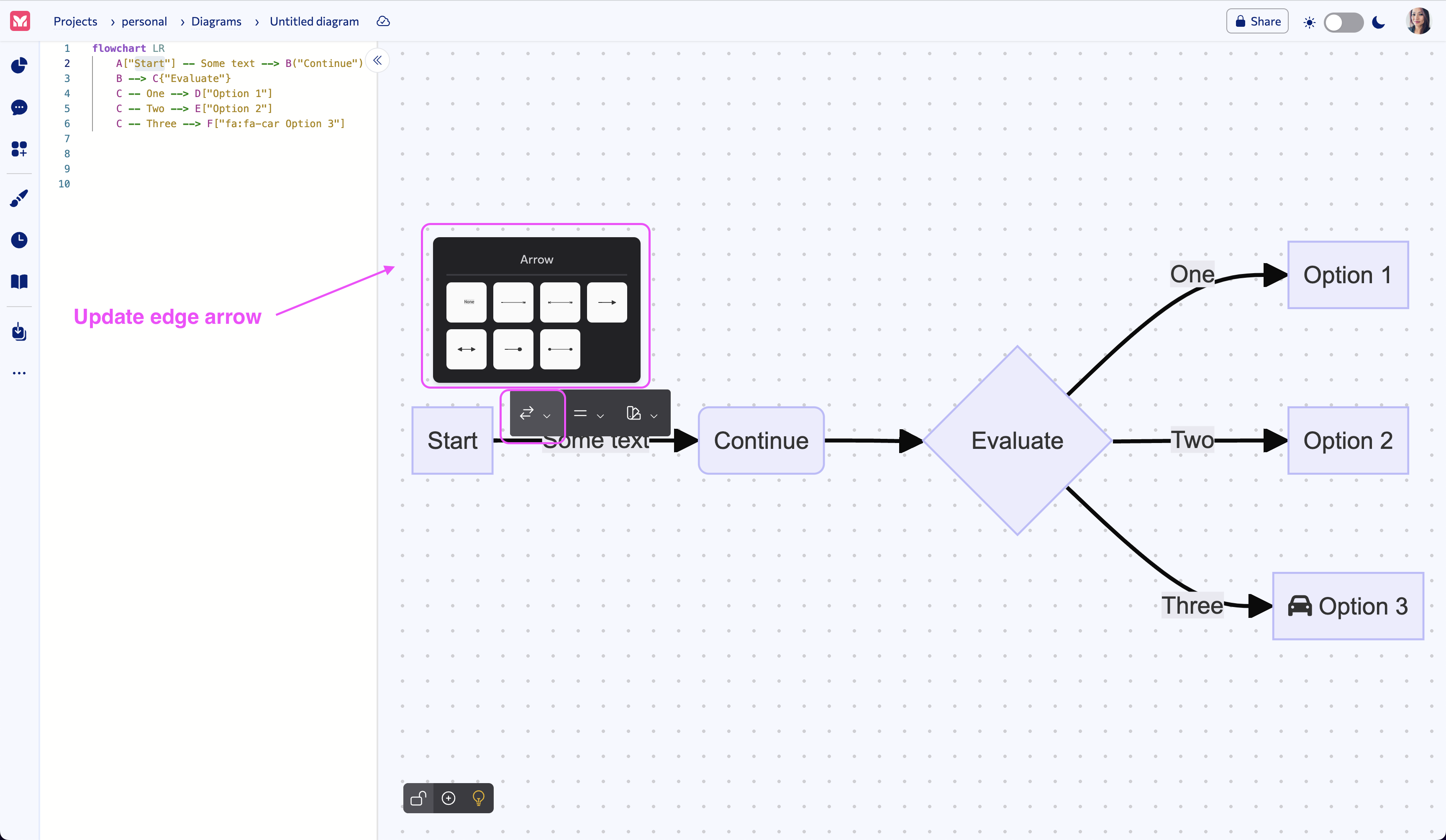 Mermaid Chart - Create complex, visual diagrams with text. A smarter way of creating diagrams.